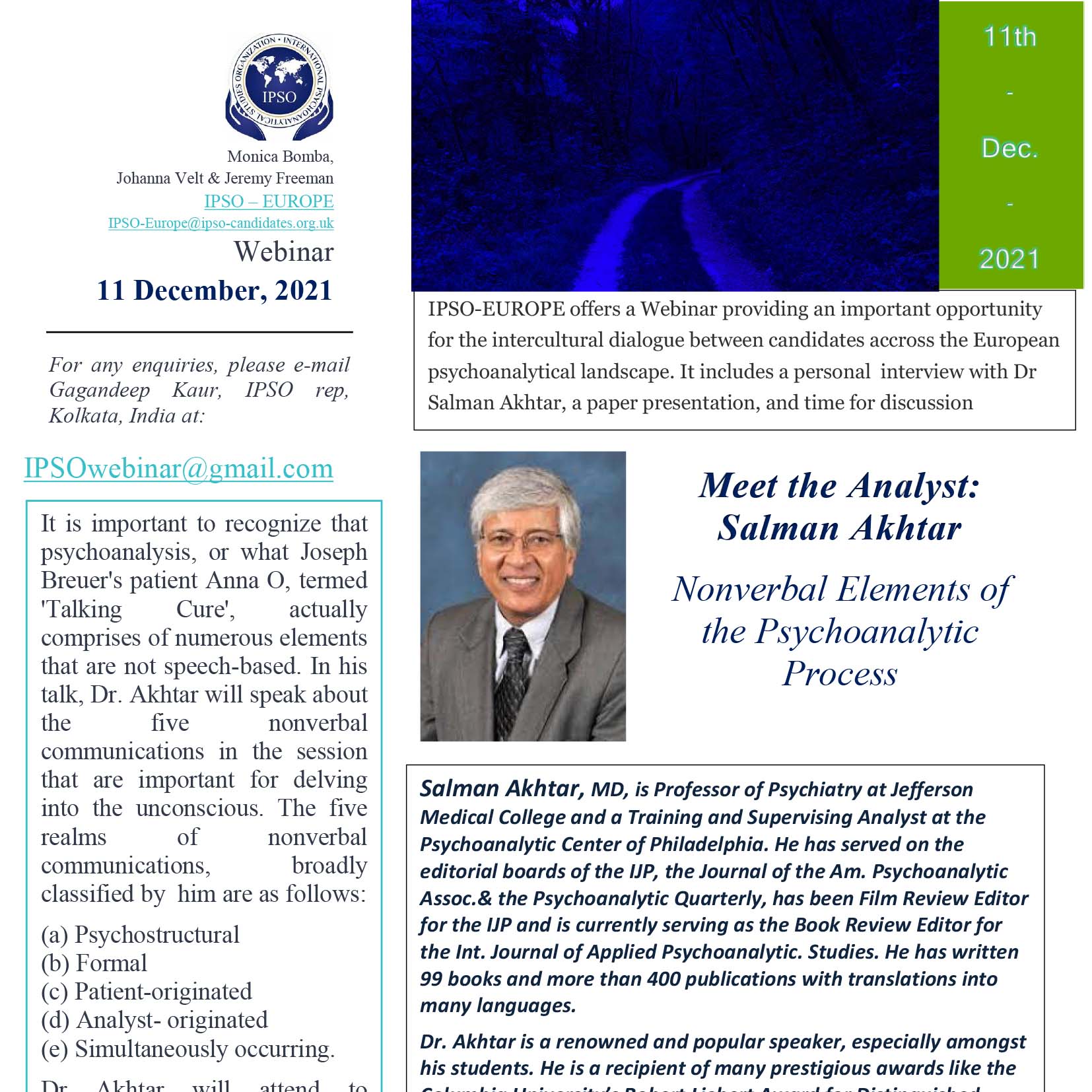 Meet the Analyst: Salman Akhtar - Ipso